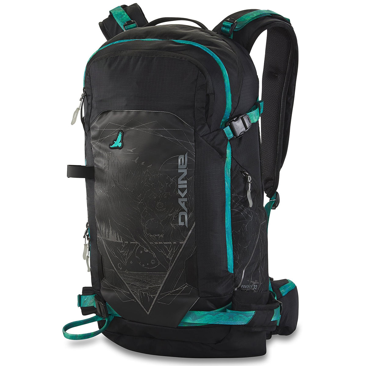 Da Kine Unisex TEAM POACHER 32L CHRIS BENCHETLER - Paragon Da Kine Unisex TEAM POACHER 32L CHRIS BENCHETLER - Paragon