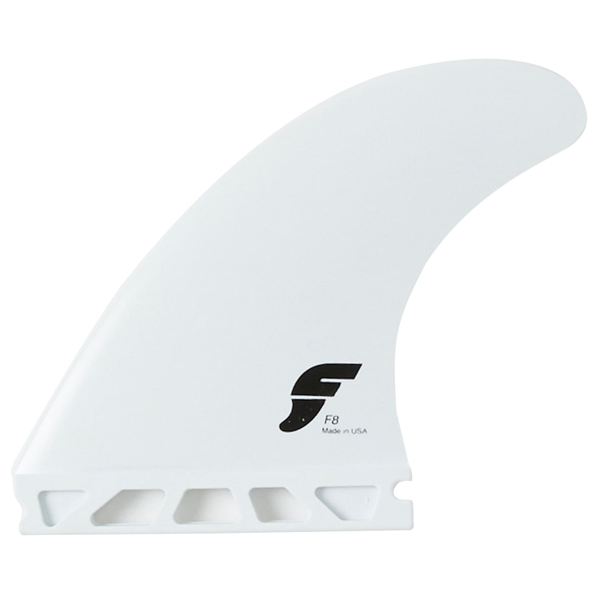 FUTURE FINS F8 THRUSTER WHITE - Paragon Sports